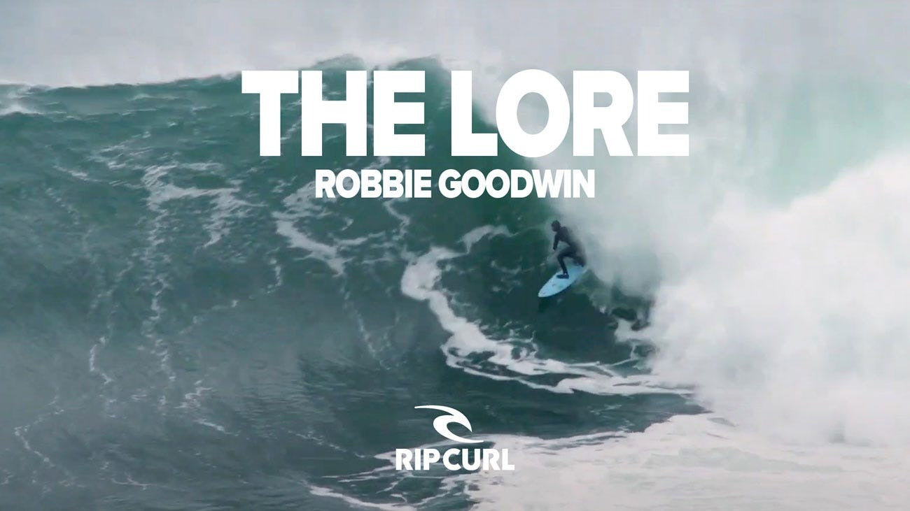 ‘The Lore’ Starring Robbie Goodwin Big Wave Surfing In Ireland. – Rip Curl
